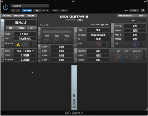 MIDI Guitar 2 plugin vs Axon AX100 hardware unit | My Mix Master
